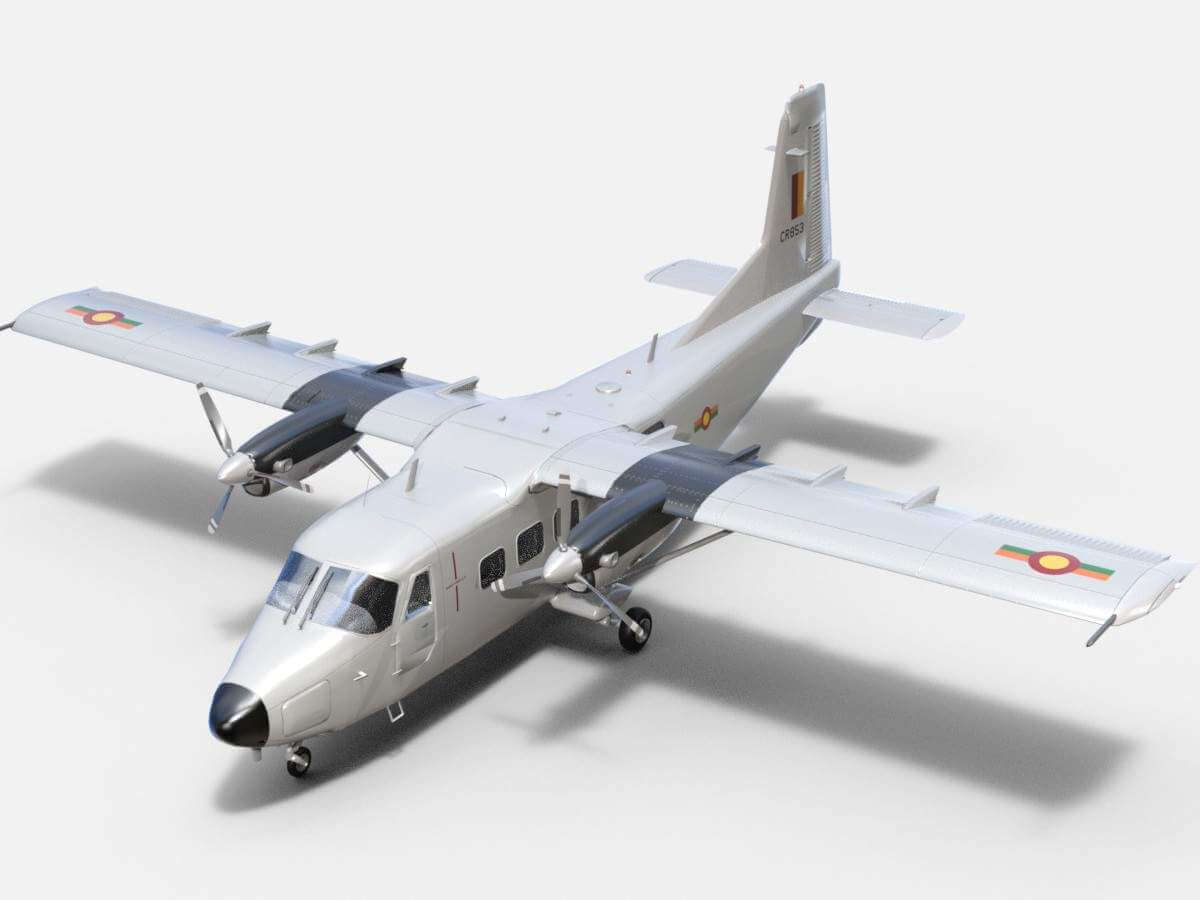 Harbin Y-12 II Sri Lanka Air Force 3D Model by Dreamscape Studios