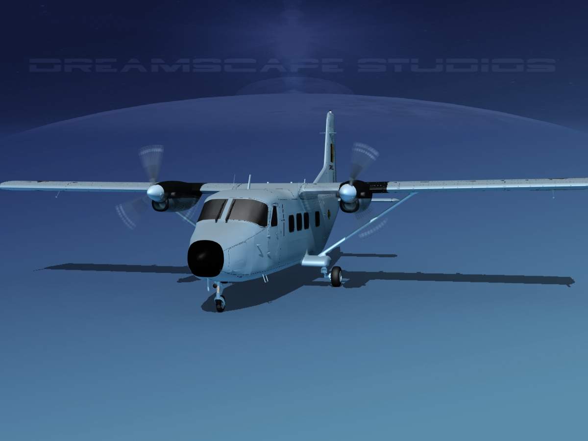 Harbin Y-12 II Sri Lanka Air Force 3D Model by Dreamscape Studios