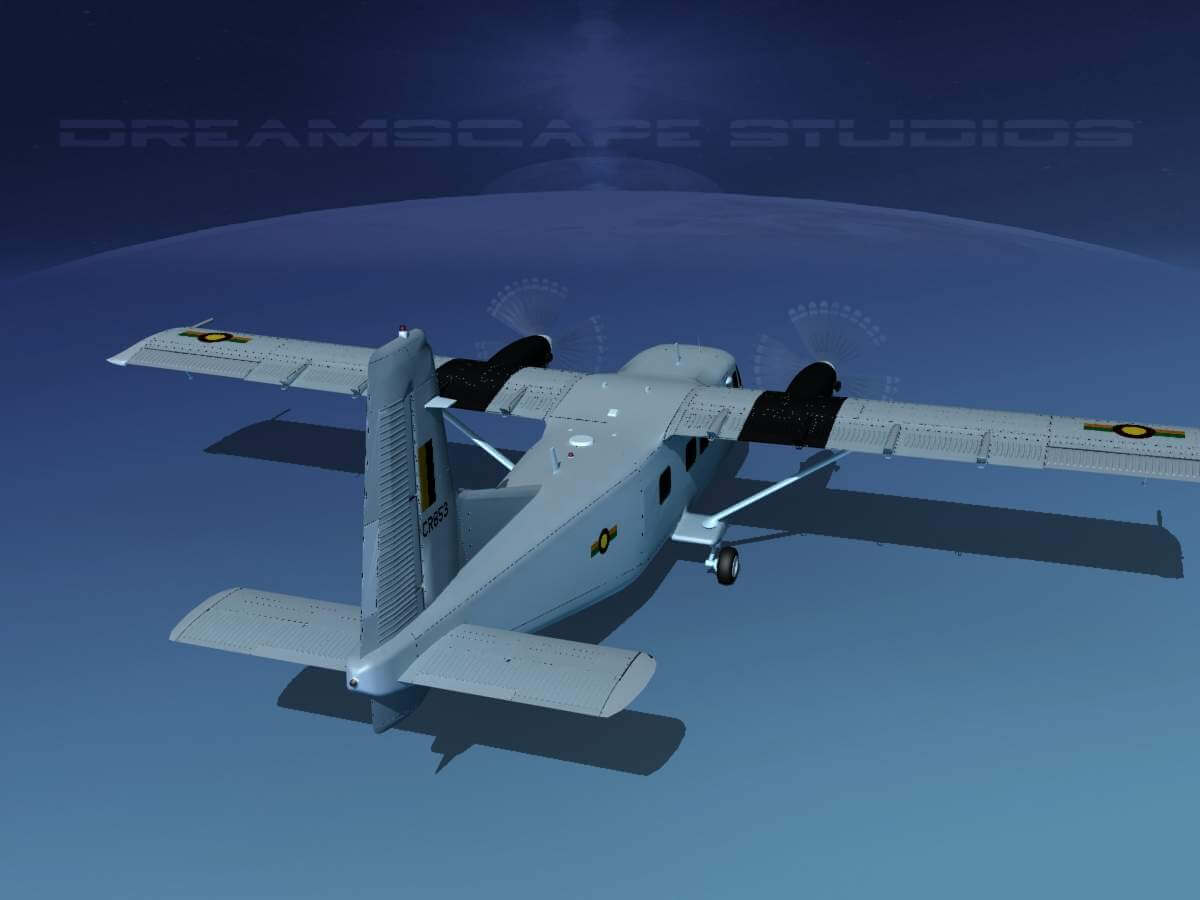Harbin Y-12 II Sri Lanka Air Force 3D Model by Dreamscape Studios