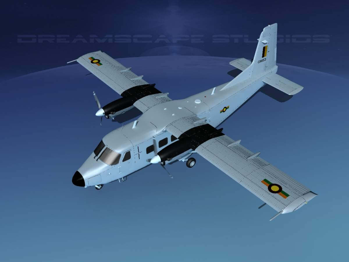 Harbin Y-12 II Sri Lanka Air Force 3D Model by Dreamscape Studios