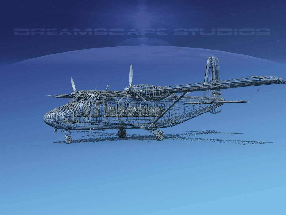 Harbin Y-12 II Sri Lanka Air Force 3D Model by Dreamscape Studios