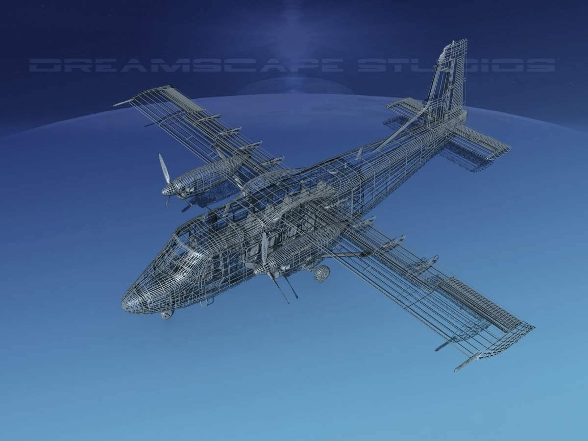 Harbin Y-12 II Sri Lanka Air Force 3D Model by Dreamscape Studios