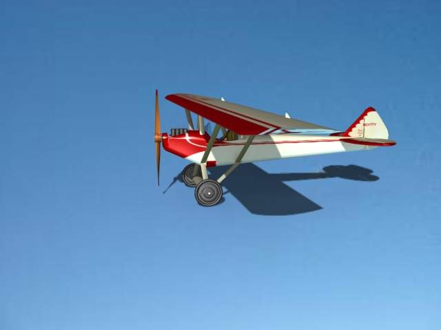 Heath Parasol Toy Plane V01 - 3D Model by Dreamscape Studios