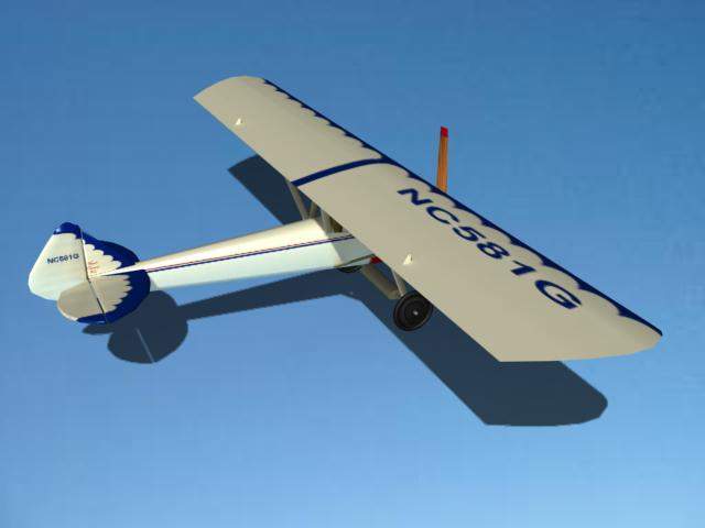 Heath Parasol Toy Plane V02 - 3D Model by Dreamscape Studios