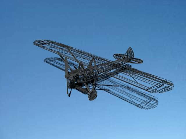 Heath Parasol Toy Plane V02 - 3D Model by Dreamscape Studios