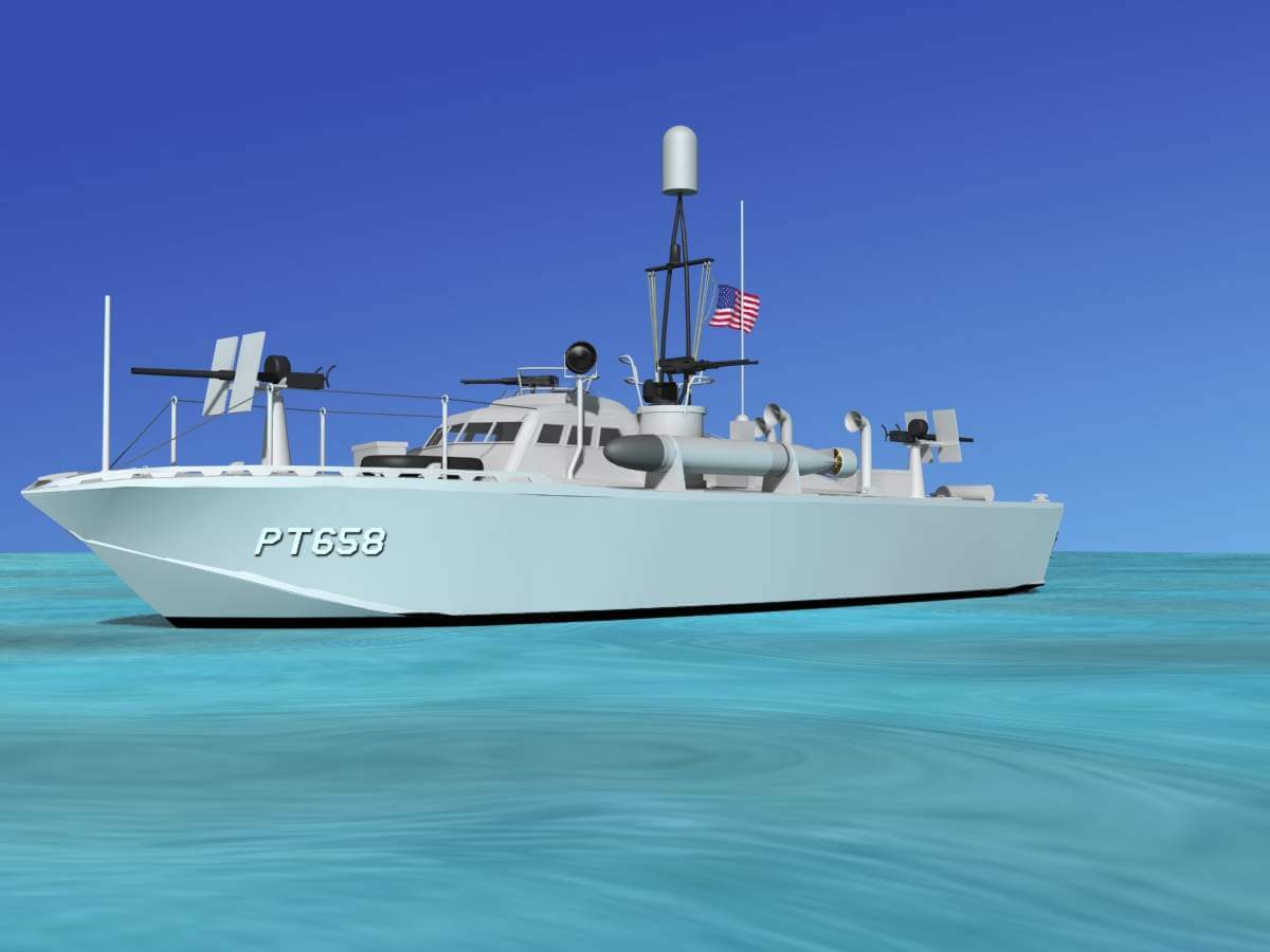 Higgens PT Boat V05 PT658 - 3D Model by Dreamscape Studios