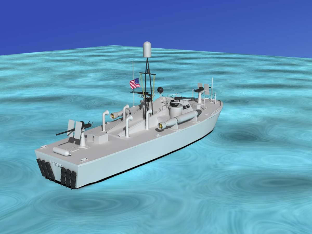Higgens PT Boat V05 PT658 - 3D Model by Dreamscape Studios