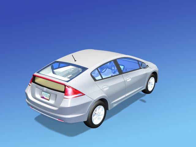 Honda Insight 01 - 3D Model by Dreamscape Studios