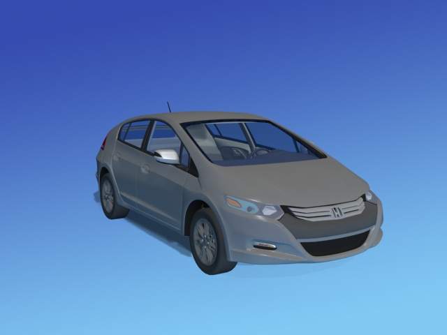Honda Insight 02 - 3D Model by Dreamscape Studios