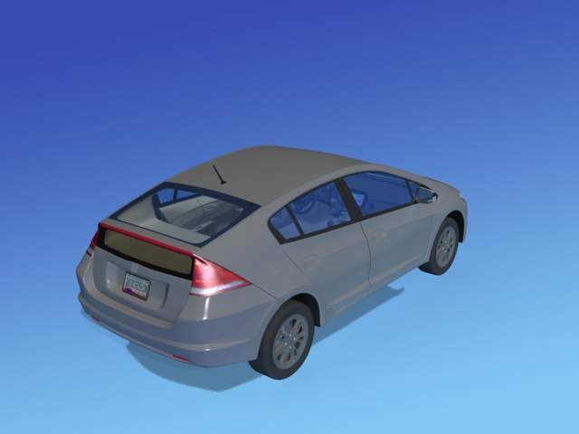 Honda Insight 02 - 3D Model by Dreamscape Studios