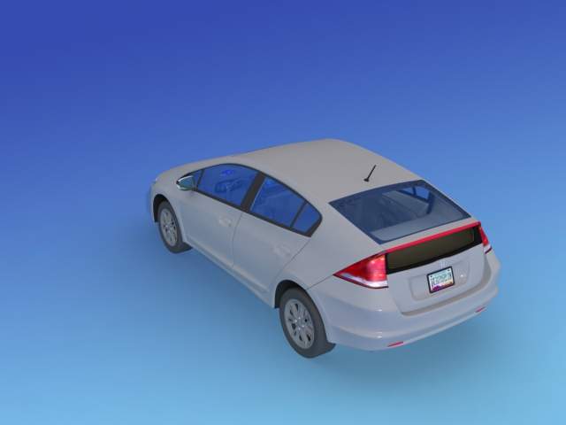 Honda Insight 02 - 3D Model by Dreamscape Studios