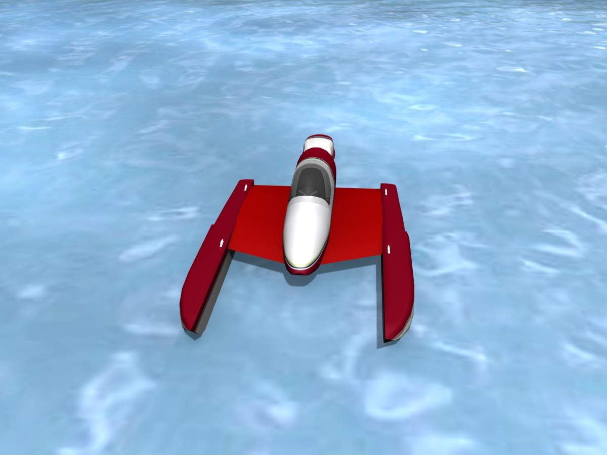 Hydroplane - 3D Model by Dreamscape Studios