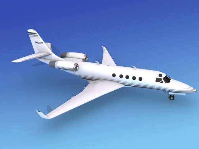 IAI Astra Jet V06 - 3D Model by Dreamscape Studios