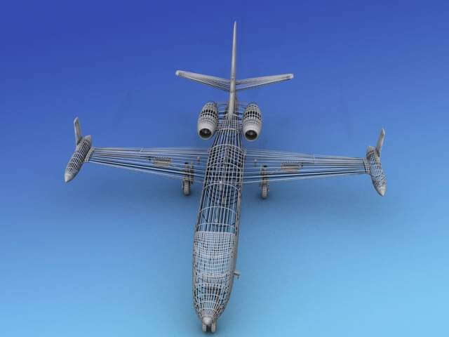 IAI Westwind II V02 - 3D Model by Dreamscape Studios