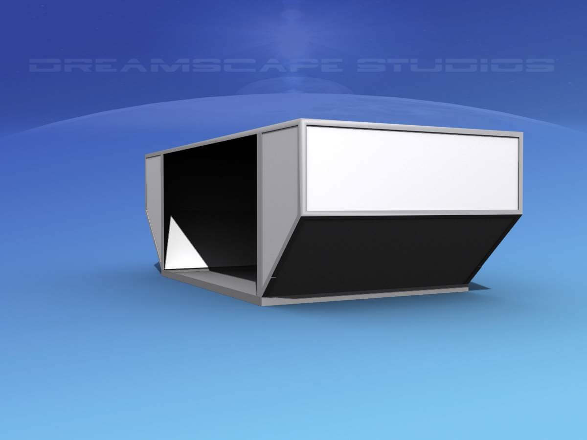 IATA 2BG Container - 3D Model by Dreamscape Studios