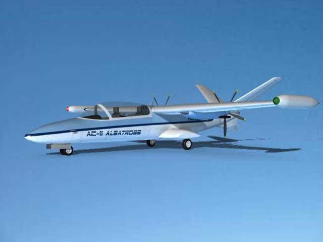 Johnston Aircraft AC-11 Albatross V11 3D Model by Dreamscape Studios