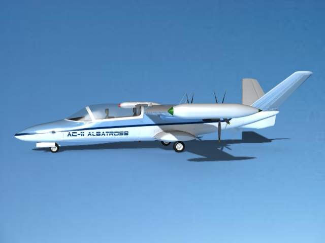 Johnston Aircraft AC-11 Albatross V11 3D Model by Dreamscape Studios