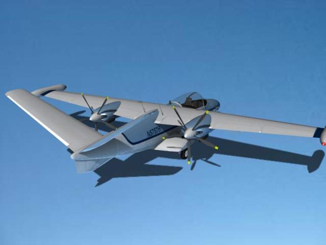 Johnston Aircraft AC-11 Albatross V11 3D Model by Dreamscape Studios