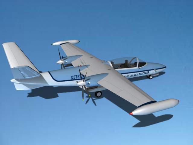 Johnston Aircraft AC-11 Albatross V11 3D Model by Dreamscape Studios