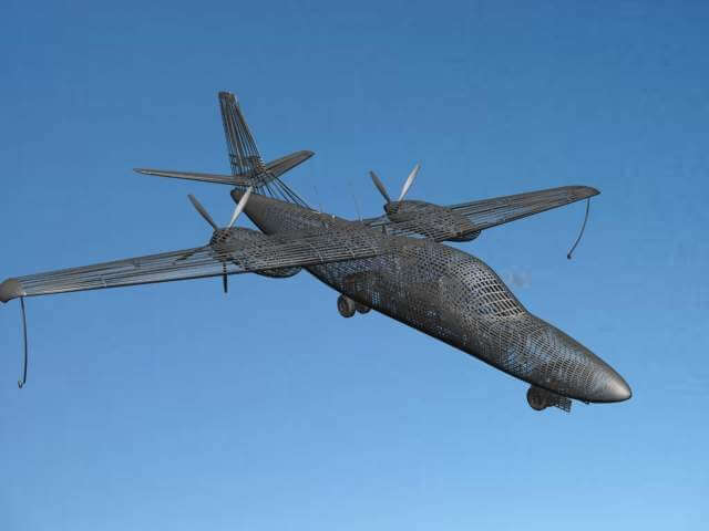 Johnston Aircraft AC-12 Condor V03 3D Model by Dreamscape Studios