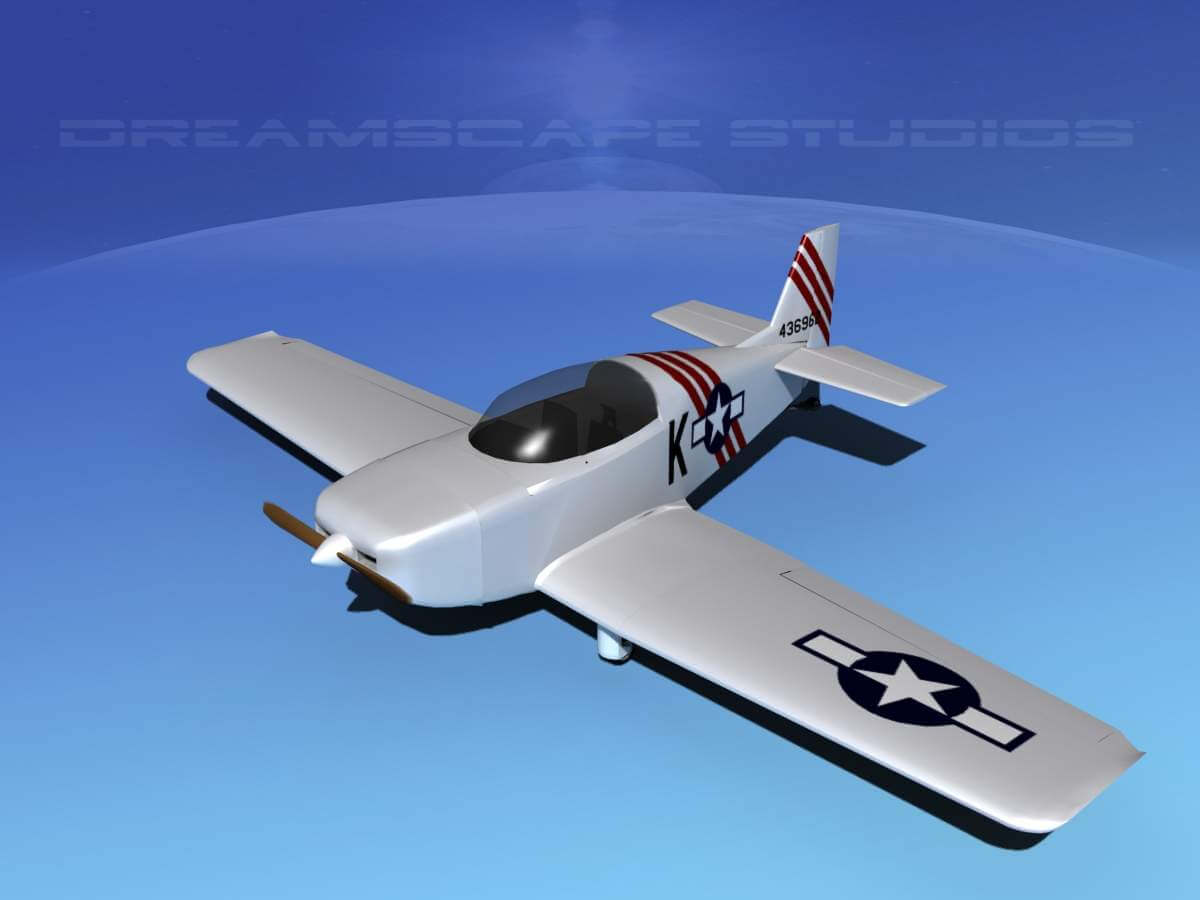 Ken Rand KR-2 V11 3D Model by Dreamscape Studios