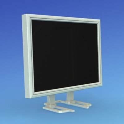 LCD Monitor 03 - 3D Model by Dreamscape Studios