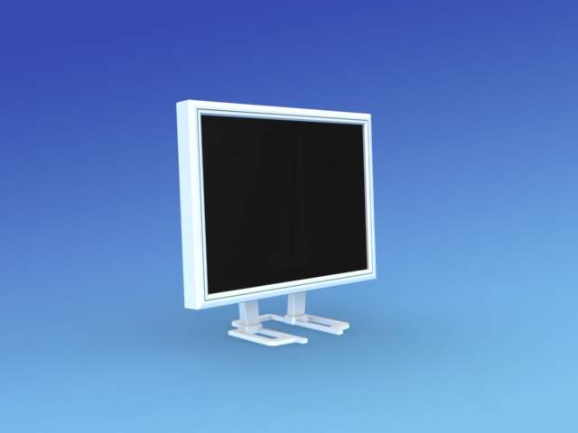 LCD Monitor 04 - 3D Model by Dreamscape Studios