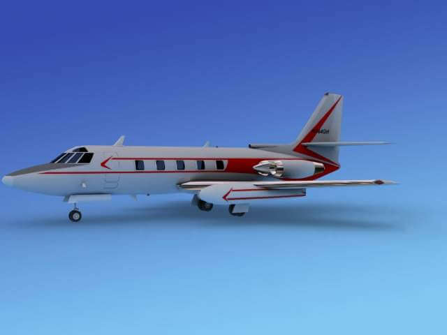 Lockheed Jetstar II V01 - 3D Model by Dreamscape Studios