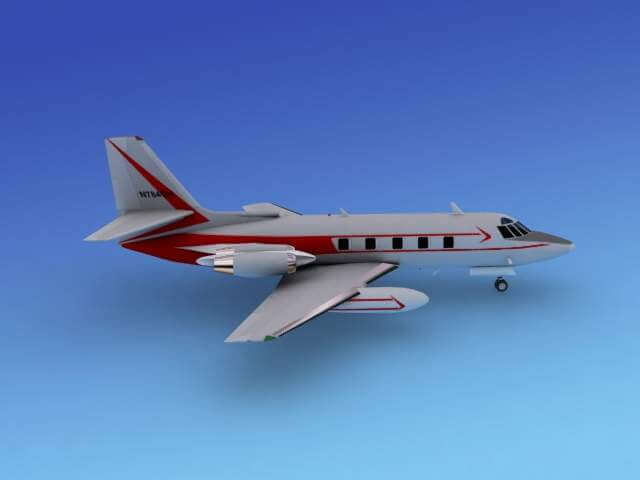 Lockheed Jetstar II V01 - 3D Model by Dreamscape Studios