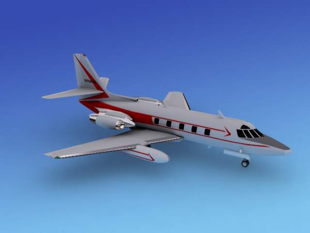 Lockheed Jetstar II V01 - 3D Model by Dreamscape Studios