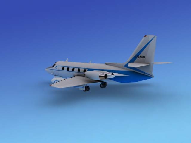 Lockheed Jetstar II V02 - 3D Model by Dreamscape Studios