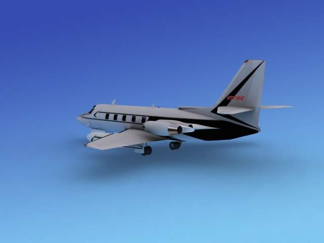 Lockheed Jetstar II V04 - 3D Model by Dreamscape Studios