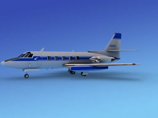 Lockheed Jetstar II V06 - 3D Model by Dreamscape Studios