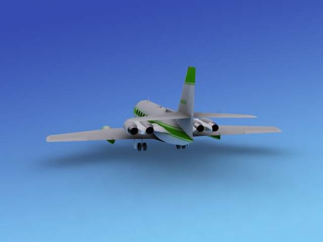 Lockheed Jetstar II V07 - 3D Model by Dreamscape Studios