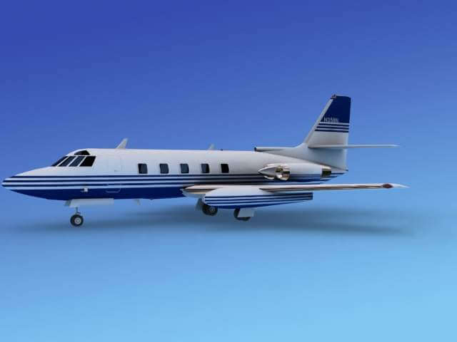 Lockheed Jetstar II V09 - 3D Model by Dreamscape Studios