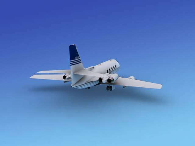 Lockheed Jetstar II V10 - 3D Model by Dreamscape Studios