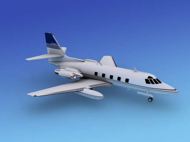 Lockheed Jetstar II V10 - 3D Model by Dreamscape Studios