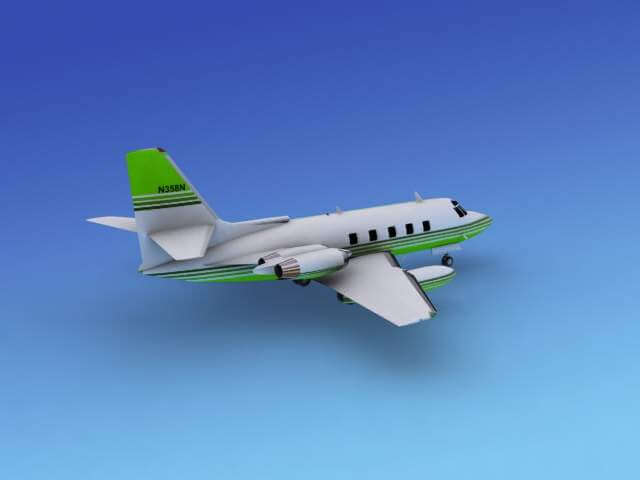 Lockheed Jetstar II V12 - 3D Model by Dreamscape Studios