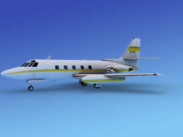 Lockheed Jetstar II V13 - 3D Model by Dreamscape Studios