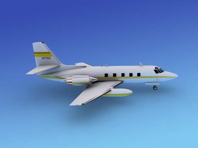 Lockheed Jetstar II V13 - 3D Model by Dreamscape Studios