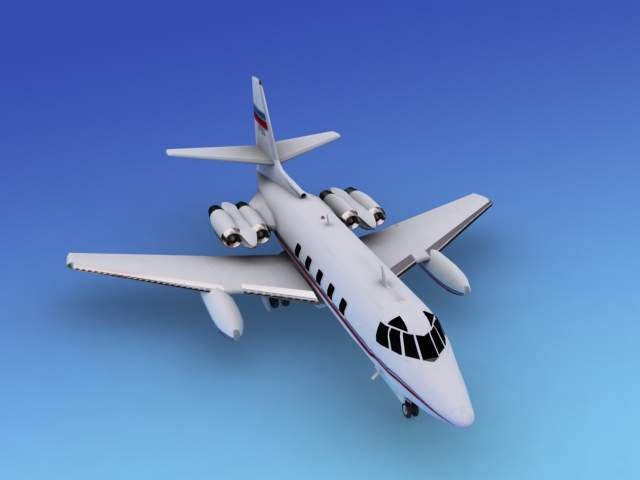 Lockheed Jetstar II V14 - 3D Model by Dreamscape Studios