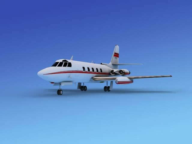 Lockheed Jetstar II V16 - 3D Model by Dreamscape Studios