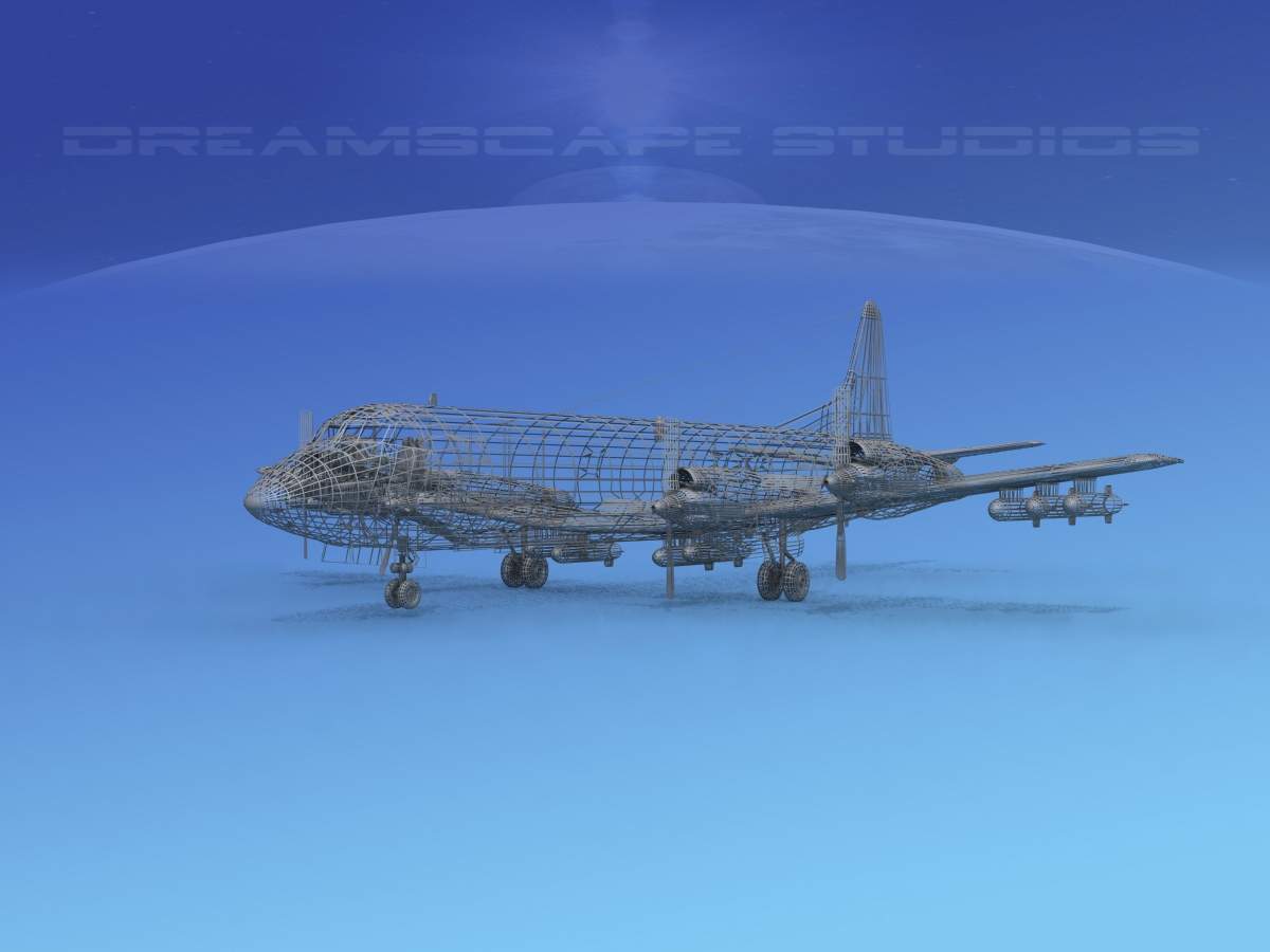 Lockheed P-3 Orion Iran 3D Model by Dreamscape Studios