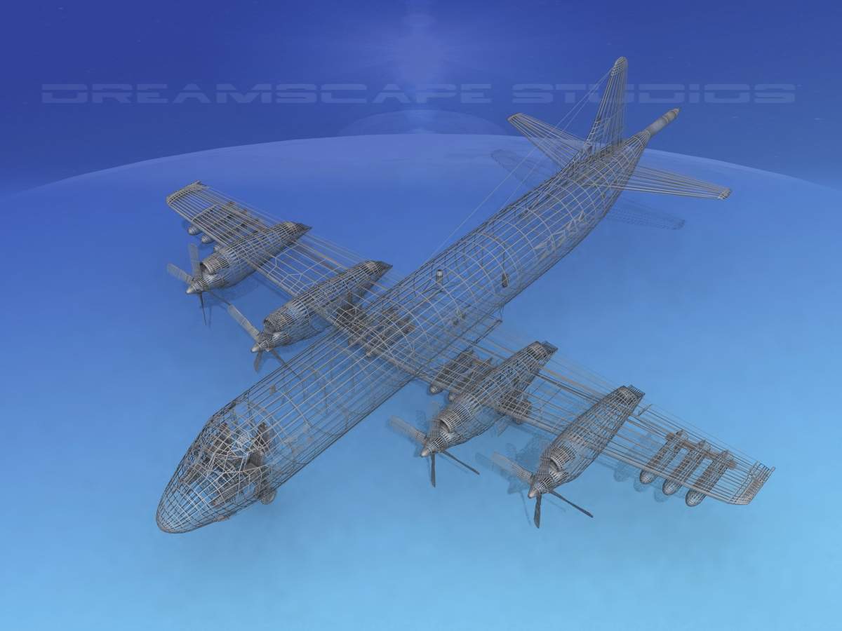 Lockheed P-3 Orion Iran 3D Model by Dreamscape Studios
