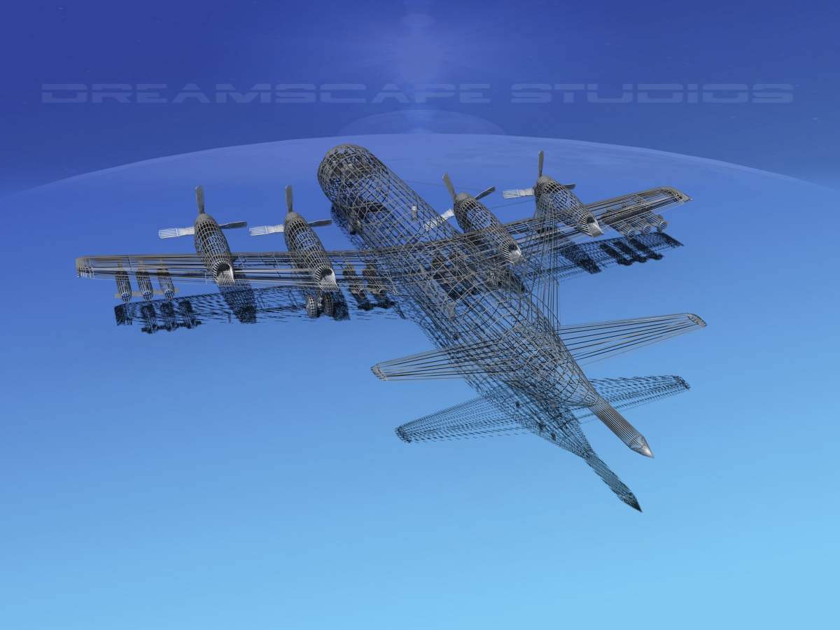 Lockheed P-3 Orion New Zealand Hp 3D Model by Dreamscape Studios