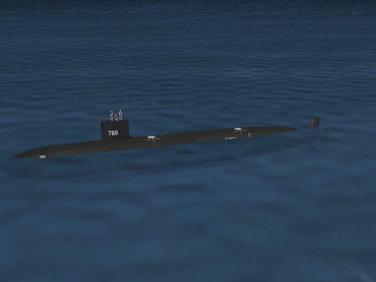Los Angeles 688i Class USS Annapolis SSN-760 3D Model by Dreamscape Studios