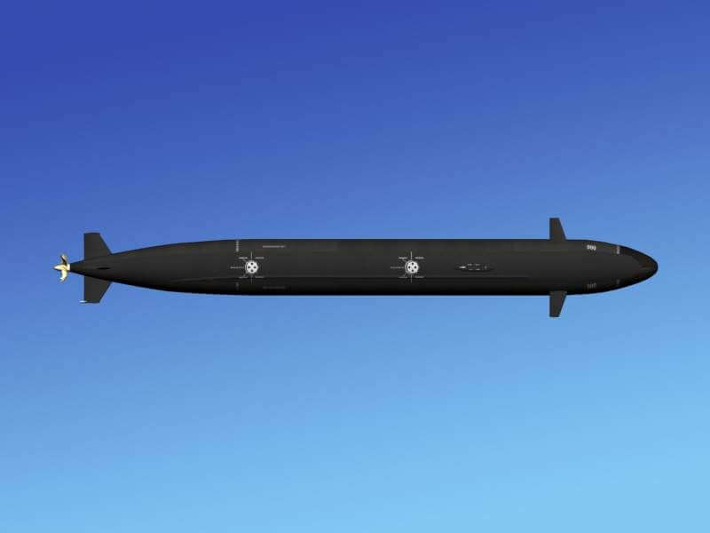 Los Angeles 688i Class USS Charlotte SSN-766 3D Model by Dreamscape Studios