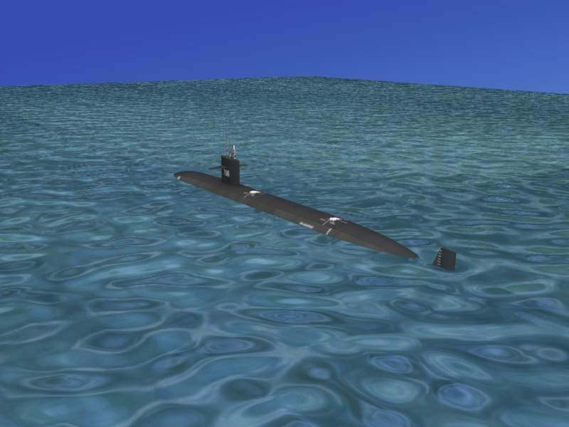 Los Angeles Class USS Albuquerque SSN 706 - 3D Model by Dreamscape Studios