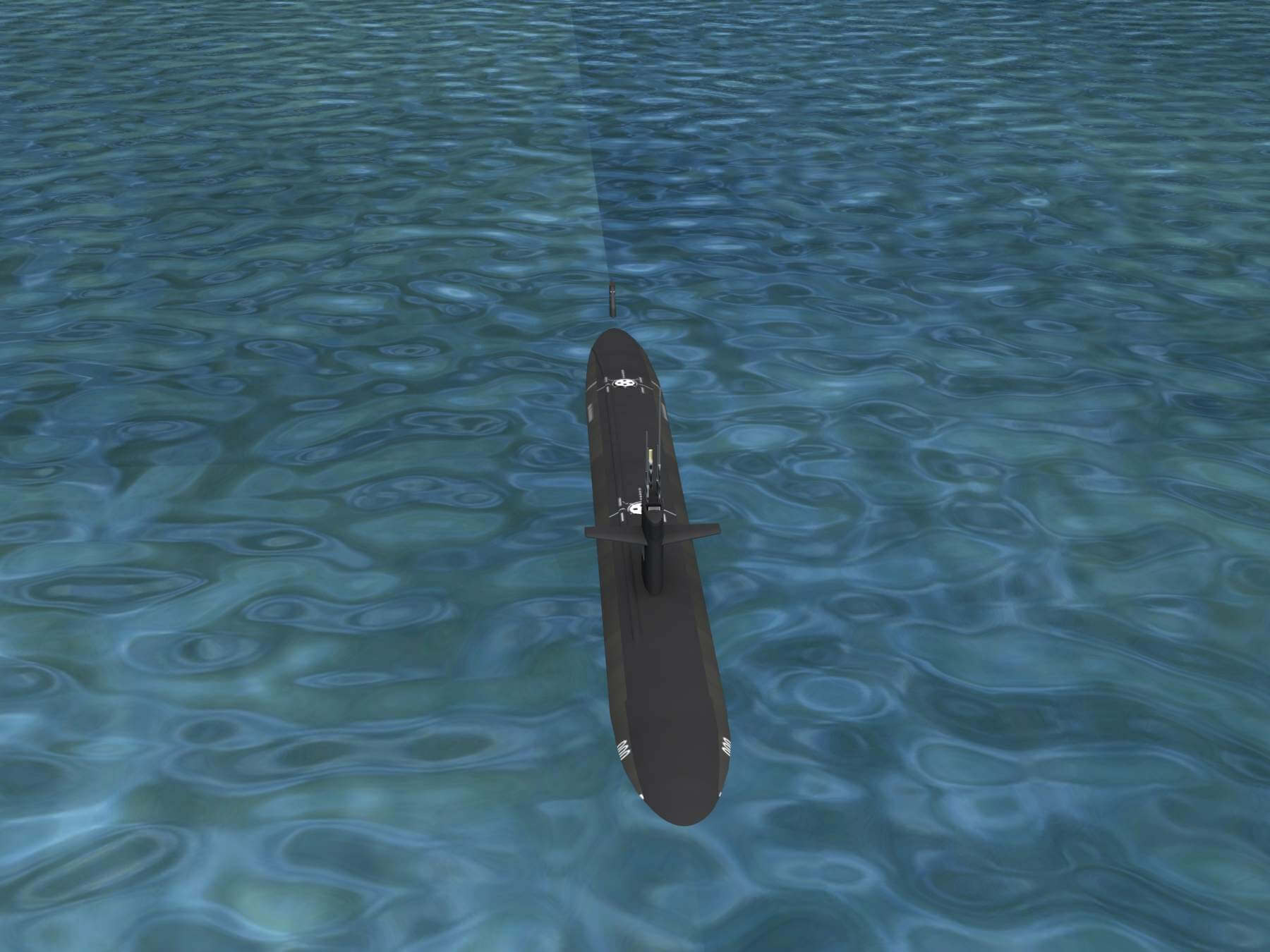 Los Angeles Class USS Birmingham SSN-695 3D Model by Dreamscape Studios