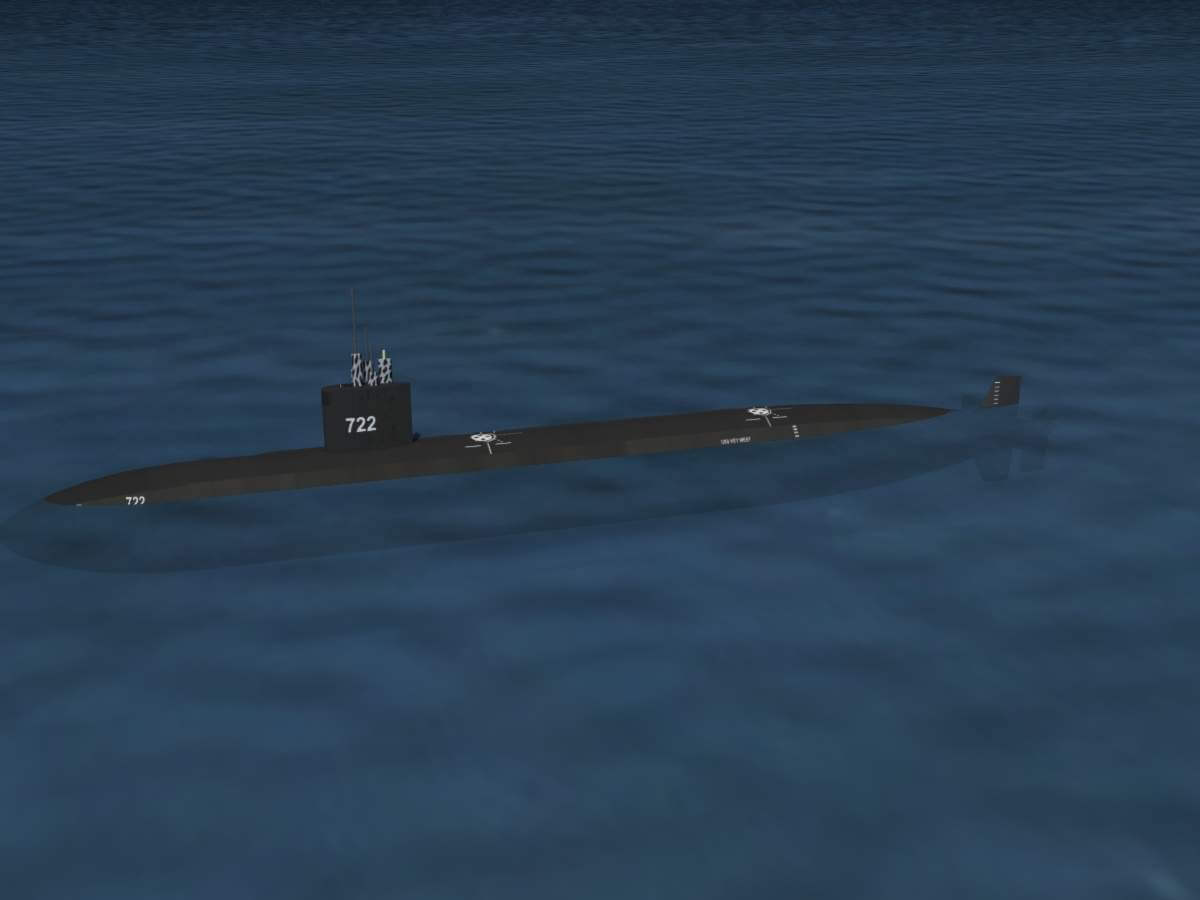 Los Angeles Class USS Key West SSN-722 3D Model by Dreamscape Studios